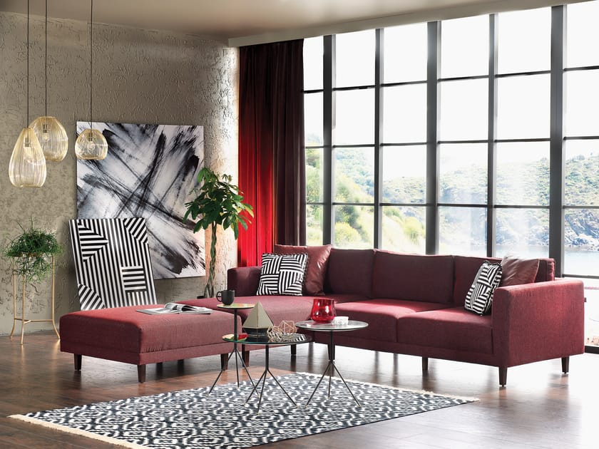 NORTE | Corner sofa Norte Collection By Enza Home