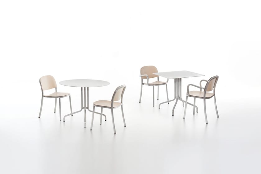 1 INCH | Chair with armrests 1 Inch Collection By Emeco design Jasper ...