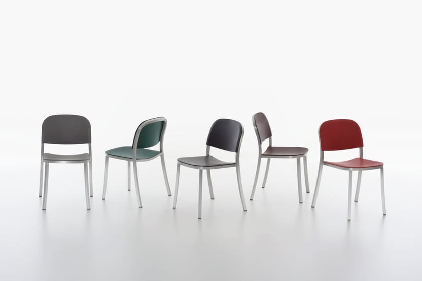 1 INCH | Stackable chair 1 Inch Collection By Emeco design Jasper Morrison