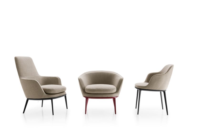 CARATOS | Upholstered easy chair Caratos Collection By Maxalto design ...