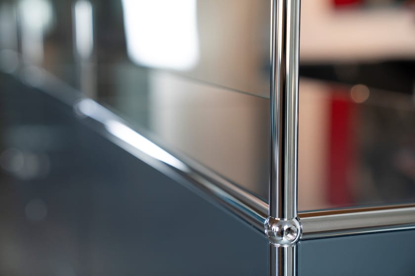 Modular reception station with a protection screen USM HALLER ...