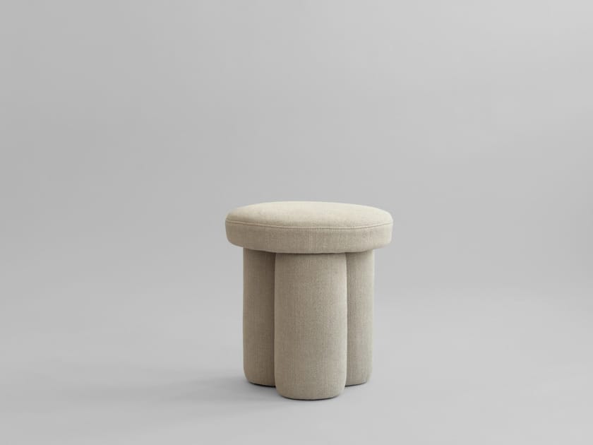 BIG FOOT Low linen stool By 101 Copenhagen | design Tommy Hyldahl ...