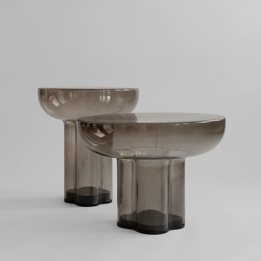 CROWN TABLE TALL Glass high side table By 101 Copenhagen | design Tommy ...