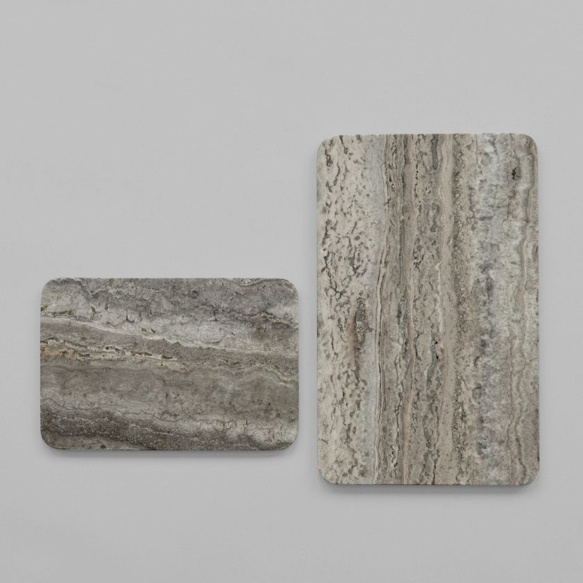 ENKEI TRAY RECTANGULAR MINI Rectangular travertine tray By 101 ...