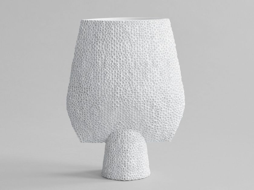 SPHERE VASE SQUARE SHISEN BIG Ceramic vase By 101 Copenhagen