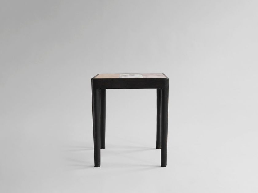 TAIRU TABLE Square fiber-reinforced concrete table By 101 Copenhagen