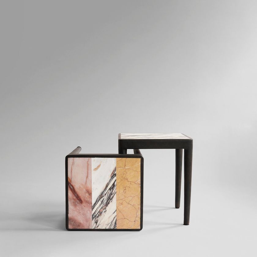 TAIRU TABLE Square fiber-reinforced concrete table By 101 Copenhagen