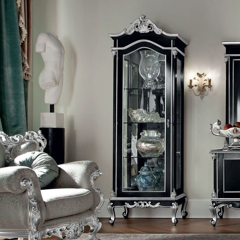 12123 | Vitrine Vitrine en bois massif By Modenese Luxury Interiors