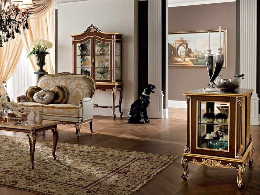 Vetrina in legno massello 12128 | Vetrina - Modenese Gastone