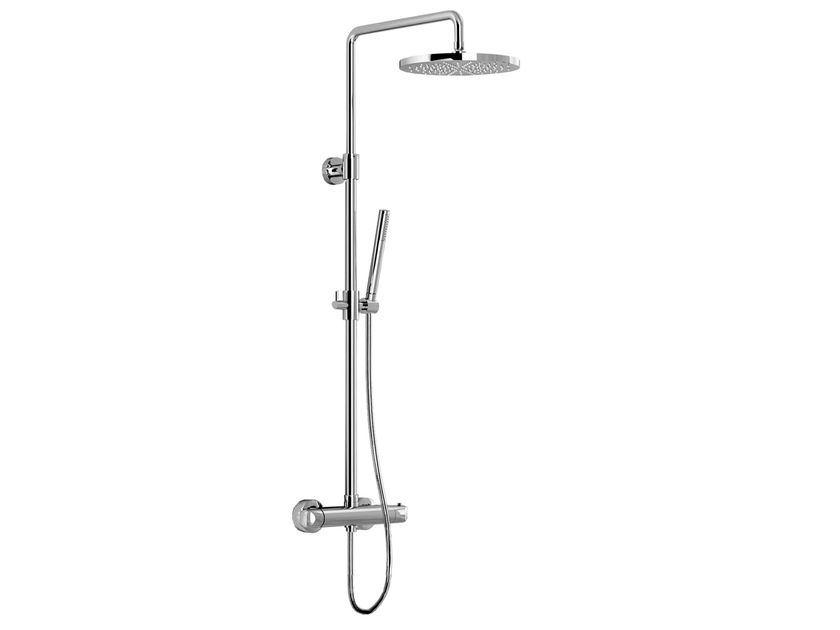 1461091 | Shower panel Wall-mounted thermostatic shower panel with hand ...
