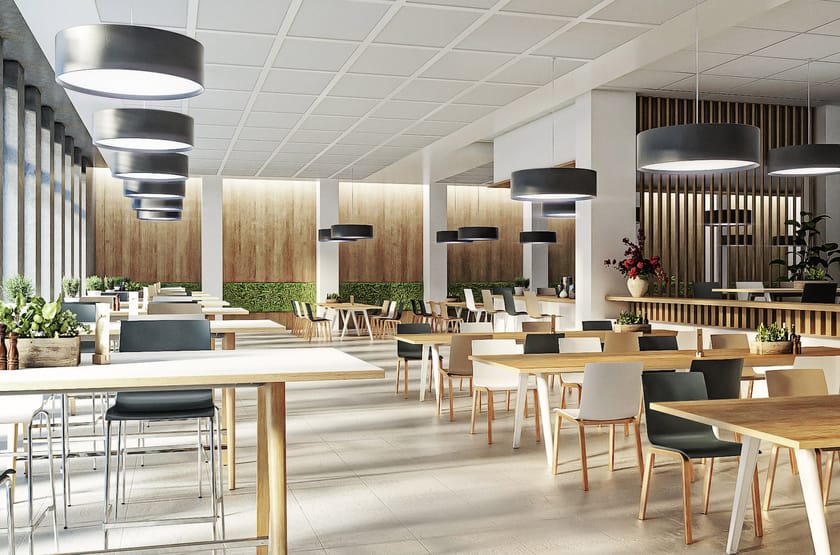 Rectangular High meeting table 1510 1500 1510 Collection By THONET ...