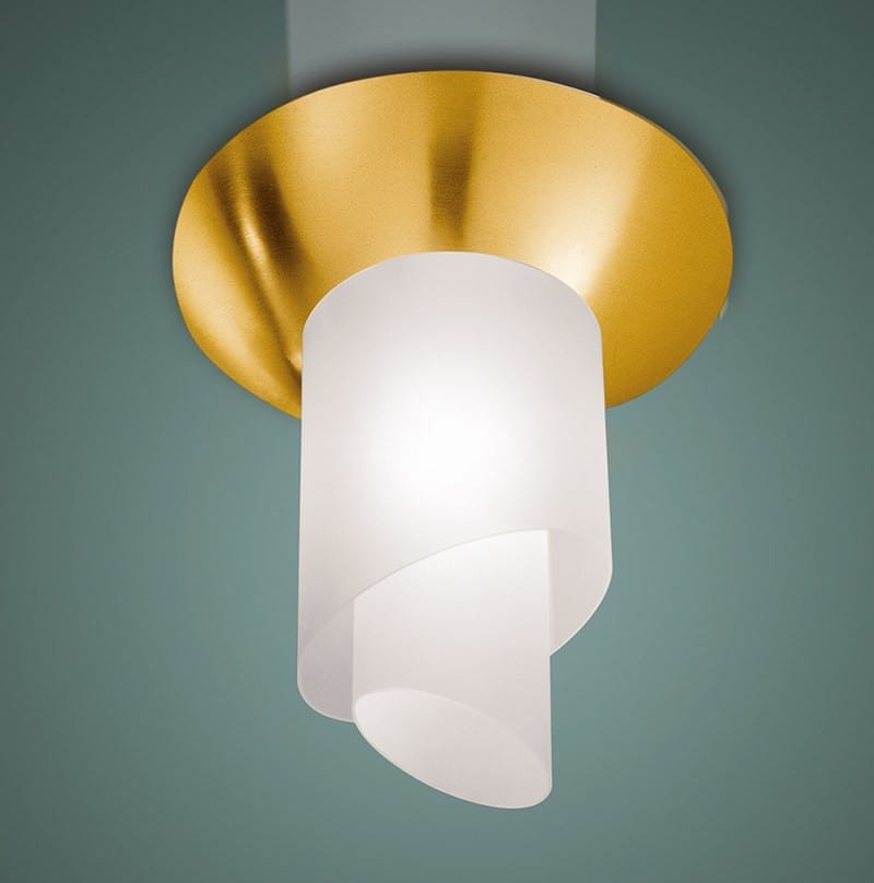 184 | Ceiling light Glass ceiling light By Jean Perzel