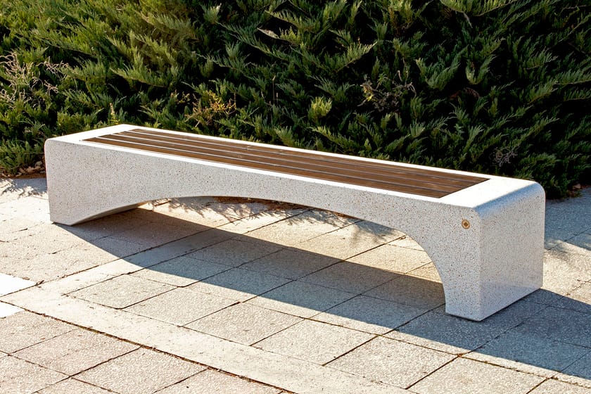Residential 38 Concrete Bench Benito Volga Concrete Bench | Pittman