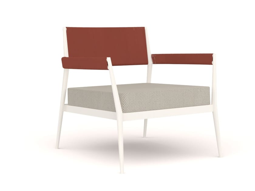 CURACAO Low lounge chair By 10Deka