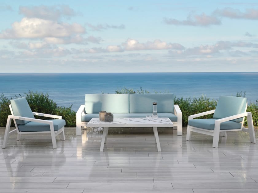 PULVIS Sofa aus Aluminium By 10Deka | design George Tsironas & Associates