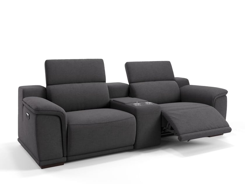 MONTEFINO KINO Sofá 2 plazas de tela By Sofanella