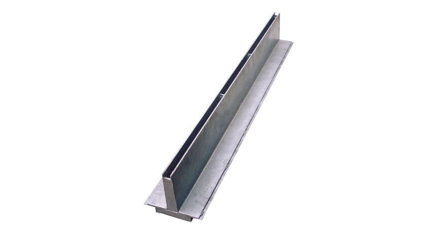 Slotted grating galv. Galvanized steel Drainage channel and part By Pircher