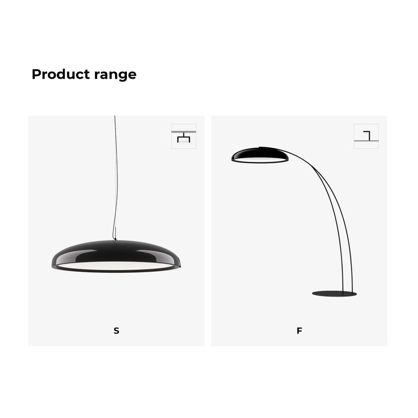 DAWN F Floor lamp By Intra lighting | design Lorenzo Truant