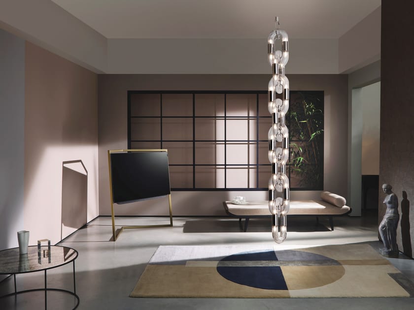 LIGHTING LAB Lámpara colgante LED de vidrio soplado By Stillux