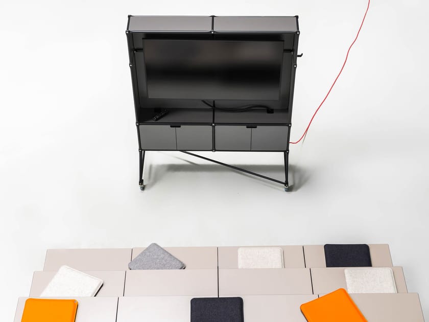 PARTILINE Multimedia display stand By System 180