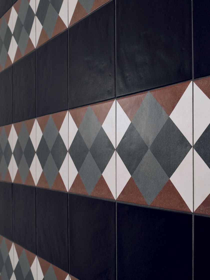 CEMENTINE Wall/floor tiles with encaustic effect By Valmori