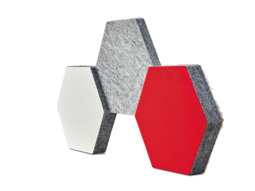 HEXAGON Acoustic wall panel By 2B Resine