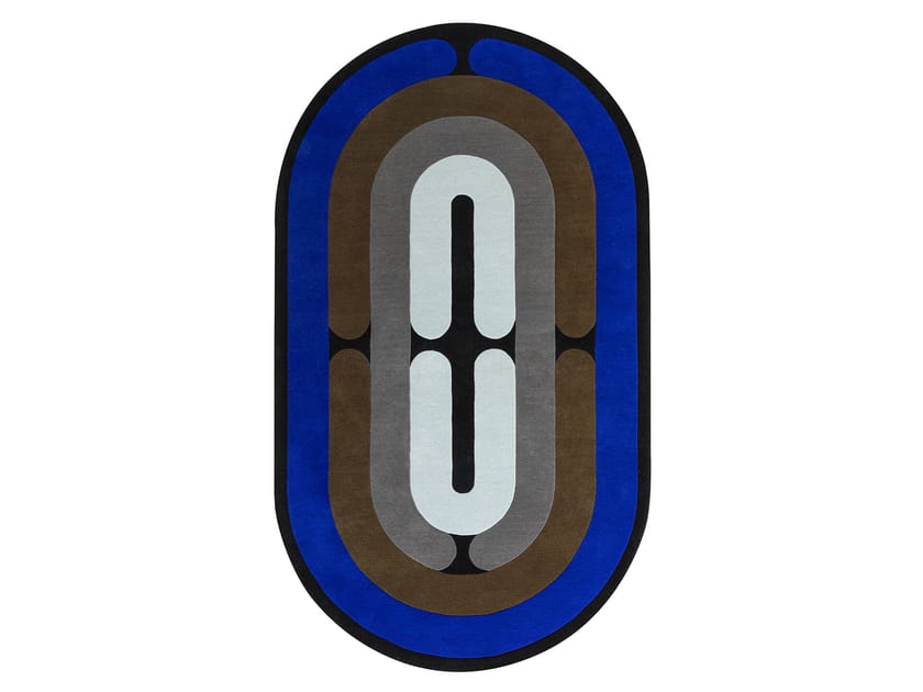 MINOTOR OBLONG – COBALT Teppich By Diacasan Edition | design Christian ...