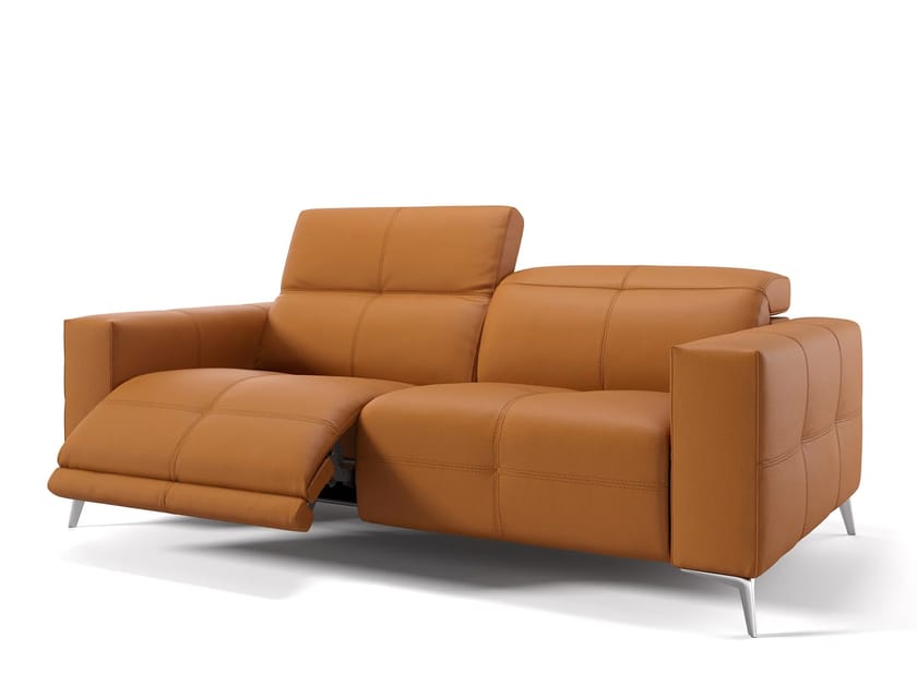 MARBELLA 3 seater leather sofa By Sofanella