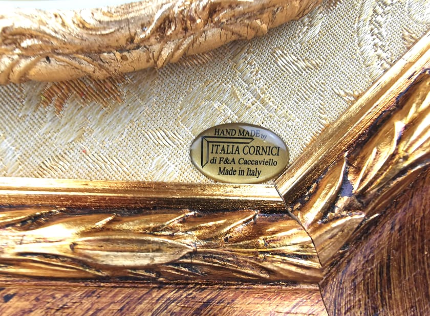 30 ORO 1 | Clock By Italia Cornici