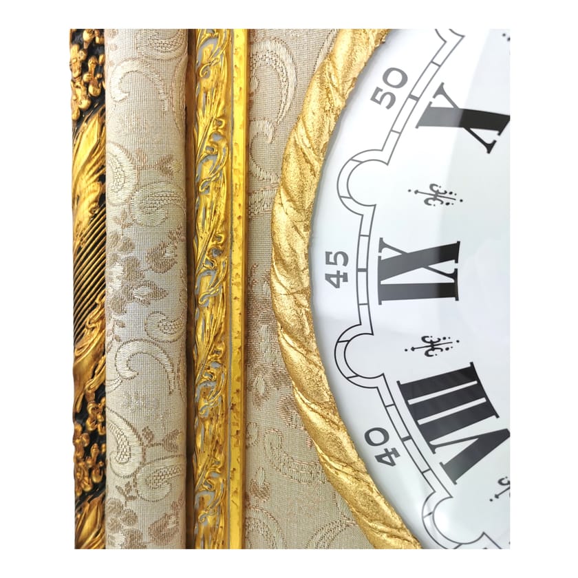 30 ORO 3 | Clock Clock By Italia Cornici