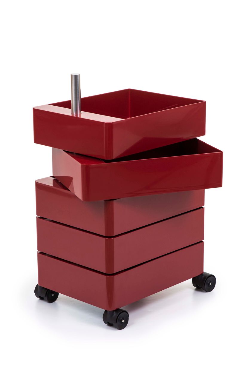 360° ABS chest of drawers with casters By Magis