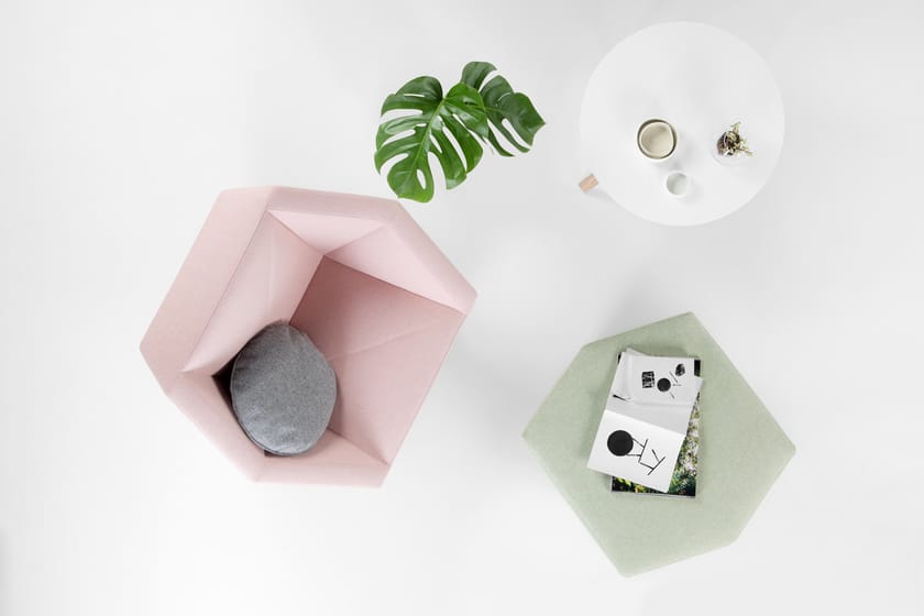 3ANGLE | Pouf By prostoria design Grupa Studio