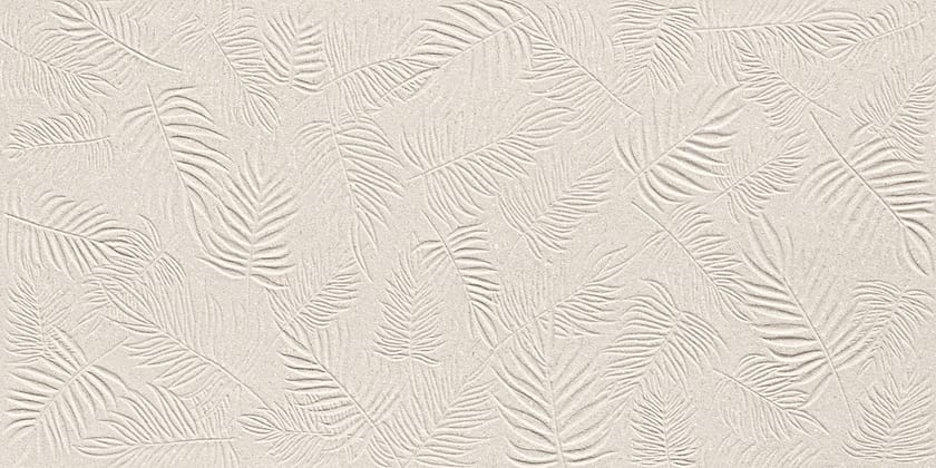 3D WALL CARVE LEAF White-paste 3D Wall Cladding By Atlas Concorde