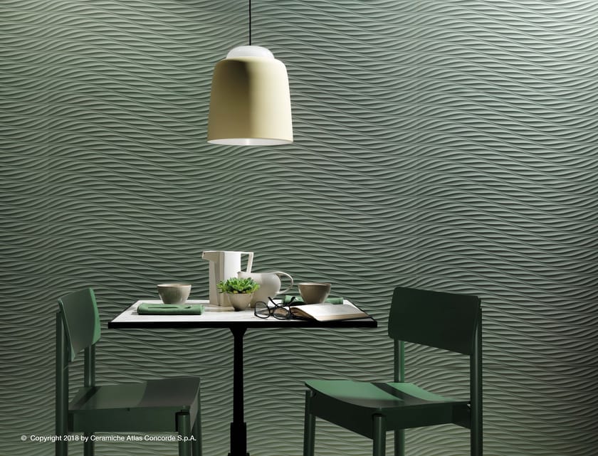 White-paste 3D Wall Cladding 3D WALL DESIGN TWIST 3D Wall Design ...