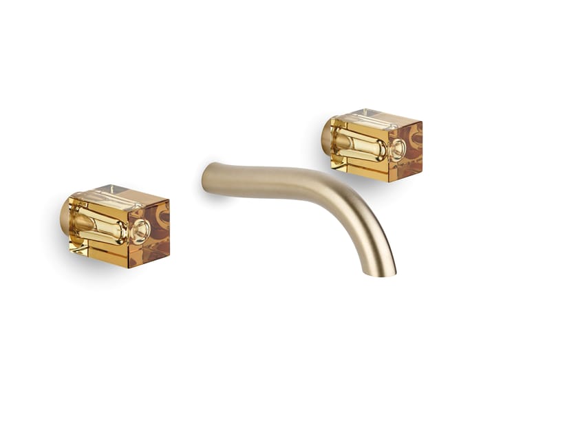 BEYOND CRYSTAL CHAMPAGNE Washbasin tap By THG Paris