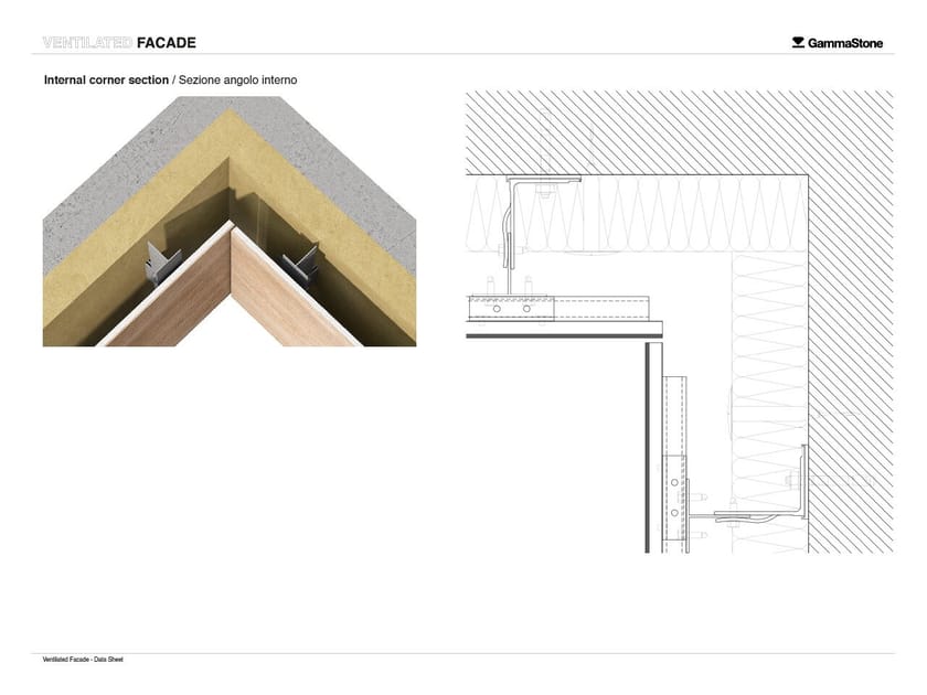 GAMMASTONE AIR Ventilated facade By GammaStone
