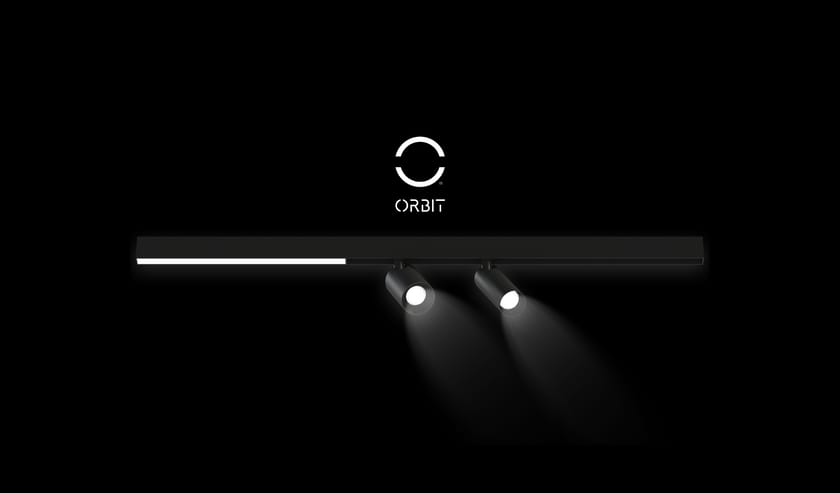 Lampe sur rails 48V TRACK SYSTEM By Orbit