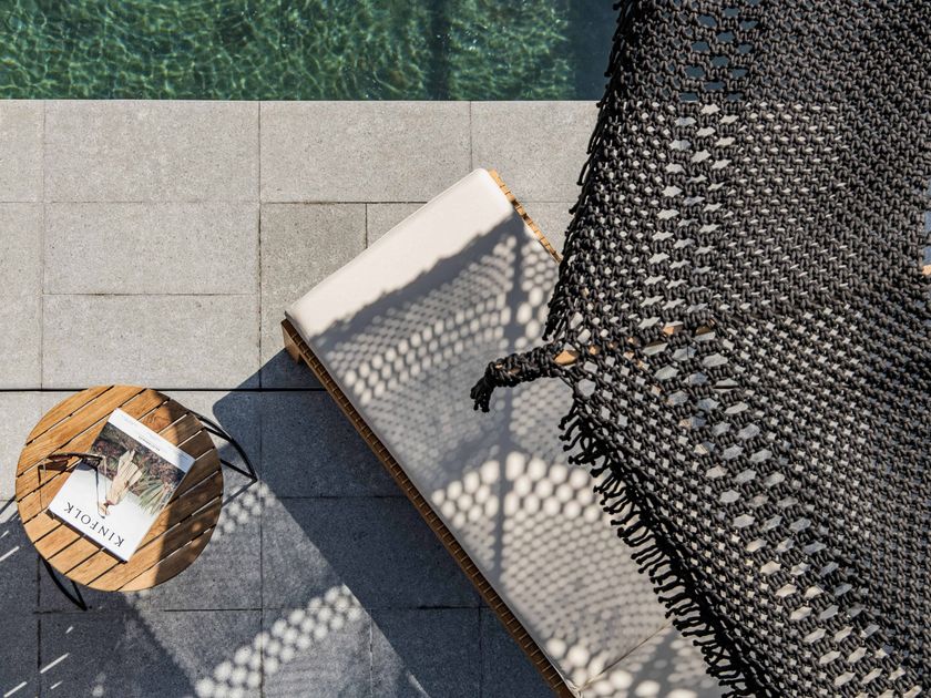 ORIZONT Wooden sun lounger By cbdesign