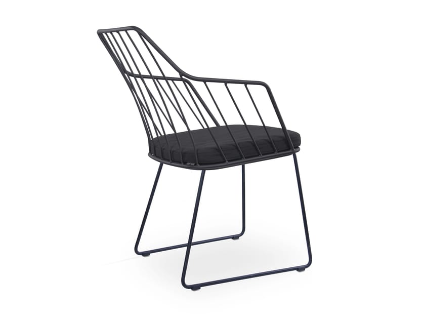PREMIERE METAL SLED Chair By 5A Design