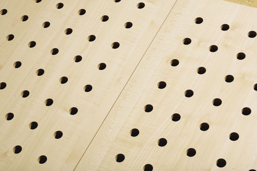 60x60/120 SYSTEM Acoustic MDF ceiling panels By FANTONI