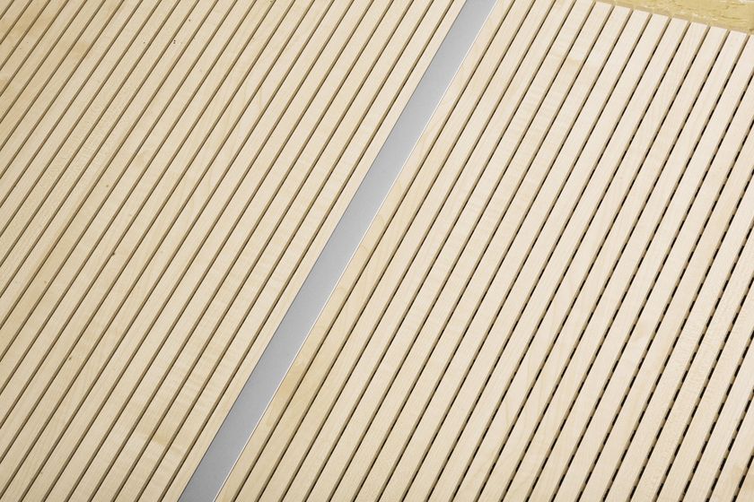 60x60/120 SYSTEM Acoustic MDF ceiling panels By FANTONI