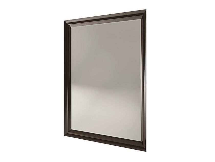 6128 | Espejo Espejo rectangular con marco de madera By Carpanese Home