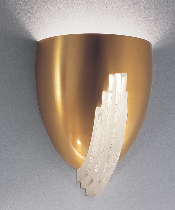 658 | Wall light Metal wall light By Jean Perzel