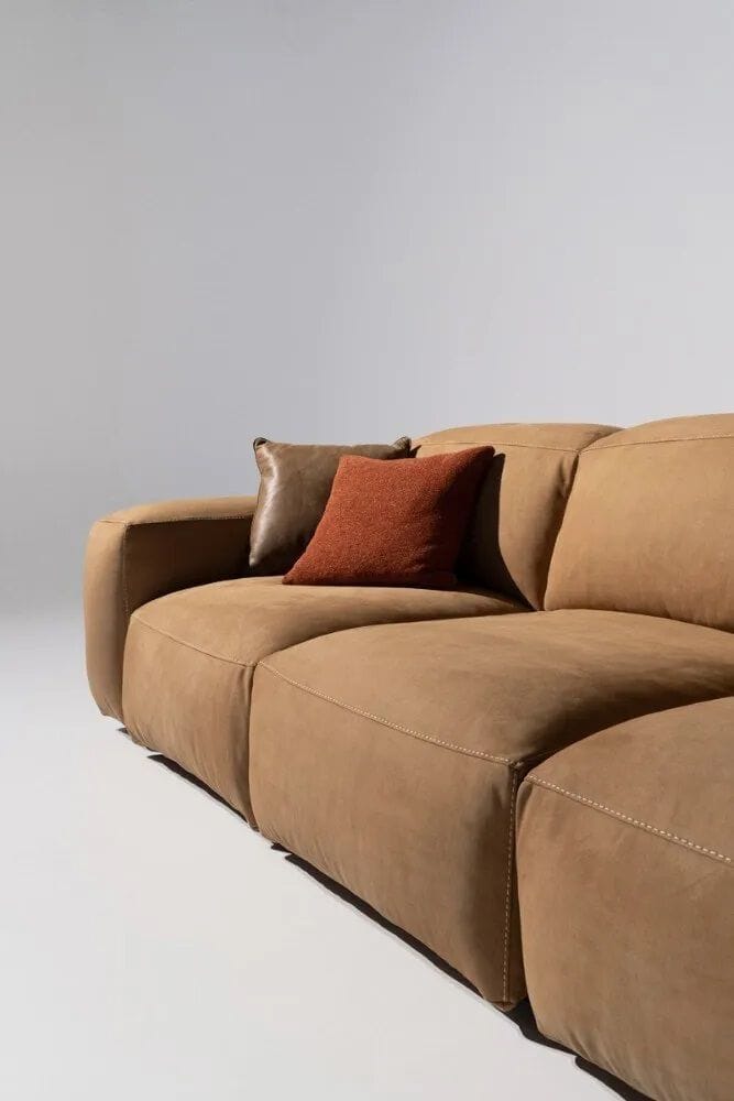 PLACIDO Sofá composable de microfibra By Mantellassi 1926 | design Marco Mantellassi, Giulio ...