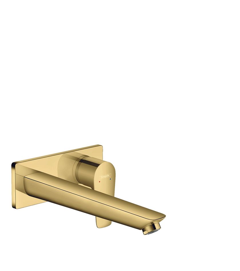 TALIS E | Wall-mounted washbasin mixer By hansgrohe