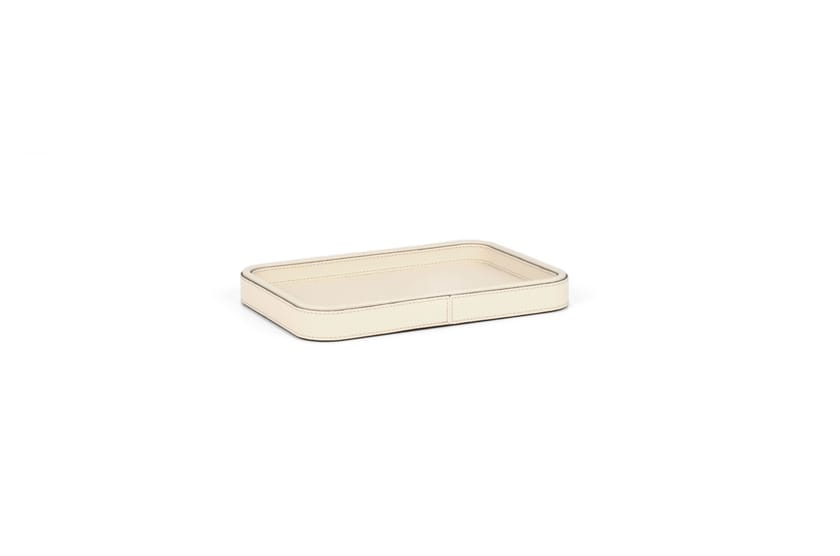 JANE | Rectangular tray Rectangular Calfskin tray By Pinetti