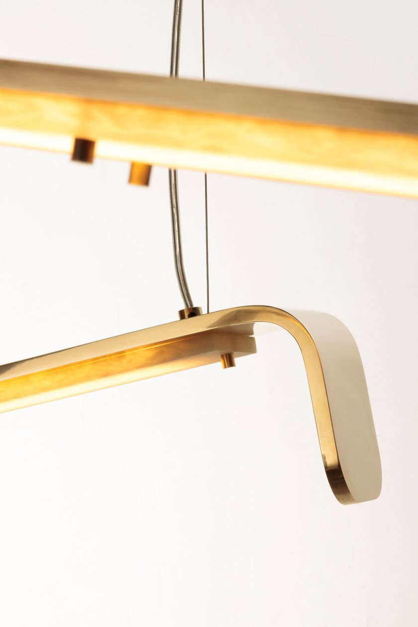 7304/BR LED Pendelleuchte aus Messing By SIGMA L2 | design Francesca ...