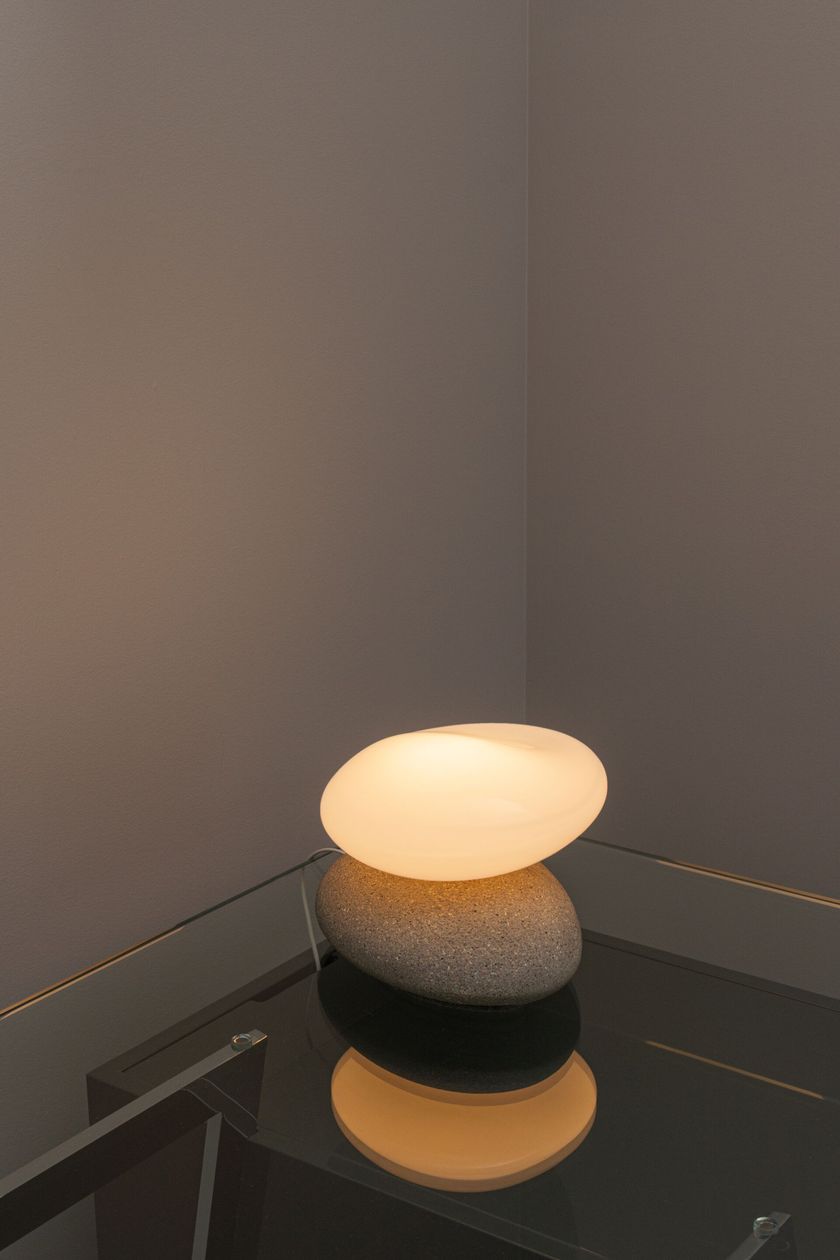 PEBBLE LED glass table lamp By A-N-D | design Lukas Peet