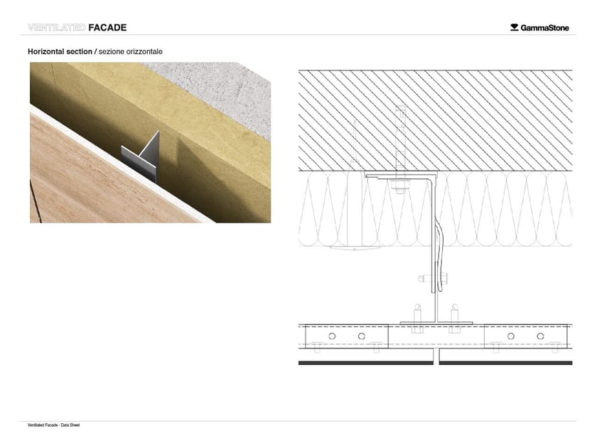 GAMMASTONE AIR Ventilated facade By GammaStone