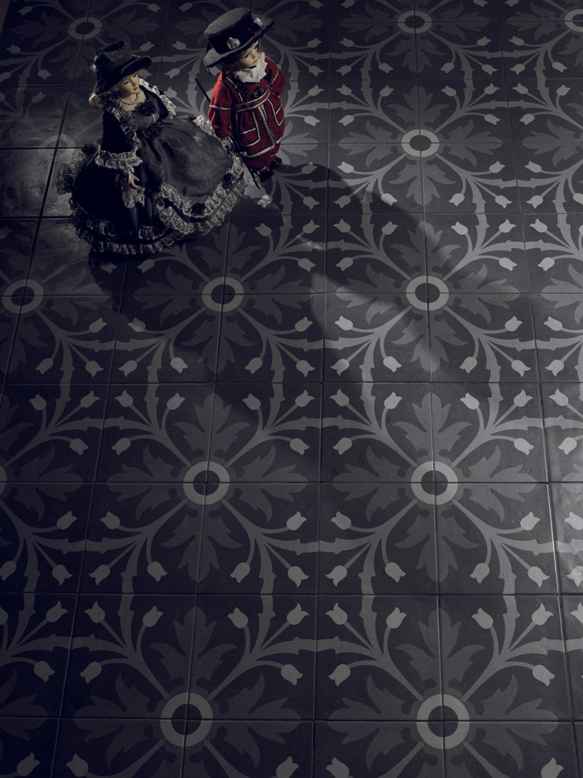 CEMENTINE Wall/floor tiles with encaustic effect By Valmori